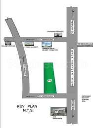 1to1 Township 1to1 Shree Golok Dham Map - Chhatikara, Vrindavan ...