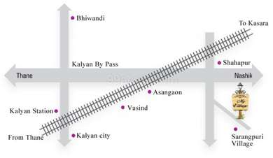 2Nd Home Builders 2nd Home My Village Map - Shahpur, Mumbai Location Map