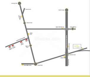 ANP Corp ANP Royal Glory Map - Bhumkar Nagar, Wakad Location Map