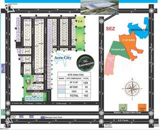 7 Hills Properties 7 Hills Aerocity Map - Devanahalli, Bangalore North ...