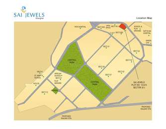 Paradise Group Paradise Sai Jewel Map - Sector 35I Kharghar, Navi ...