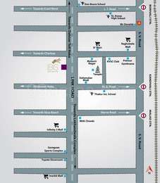 Red Brick IBIS Map - Kandivali (West), Mumbai Andheri-Dahisar Location Map
