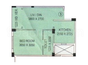 2 BHK / Bedroom Apartment / Flat for rent in Shreshta Garden Rajarhat ...