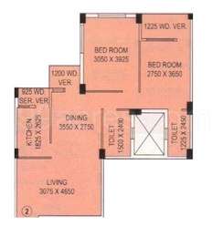 2 BHK / Bedroom Apartment / Flat for rent in Shreshta Garden Rajarhat ...