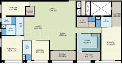 4 BHK Apartment / Flat for sale in Urbana EM Bypass Kolkata South ...