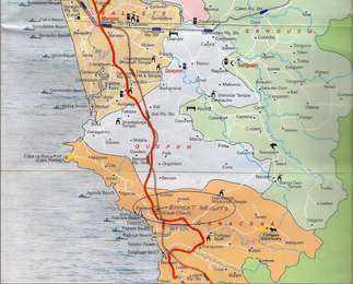 Bharat Developers and Realtors Bharat Heights Map - Canacona, South Goa ...