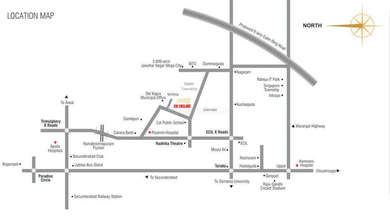 S R Infra Builders SR Sri Enclave NRI Colony Map - ECIL, Secunderabad ...