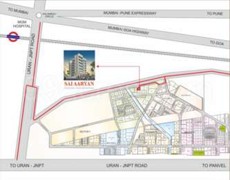 A and M Lifespaces LLP A and M Sai Aaryan Map - Karanjade, Navi Mumbai ...