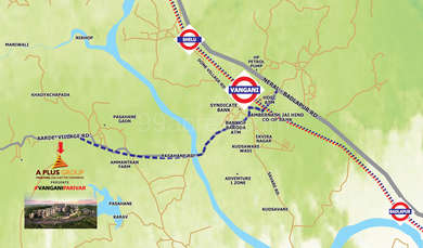 A Plus Developers A Plus Golden Vann Map - Vangani, Mumbai Beyond Thane ...