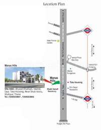 Aadinath Developers Aadinath Manas Hills Map - Vasind, Thane Location Map