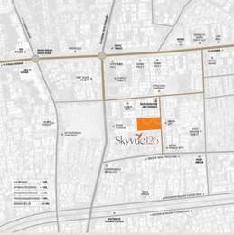 Aadishwar Bizcon LLP Skyvue 126 Map - Satellite, Ahmedabad West ...