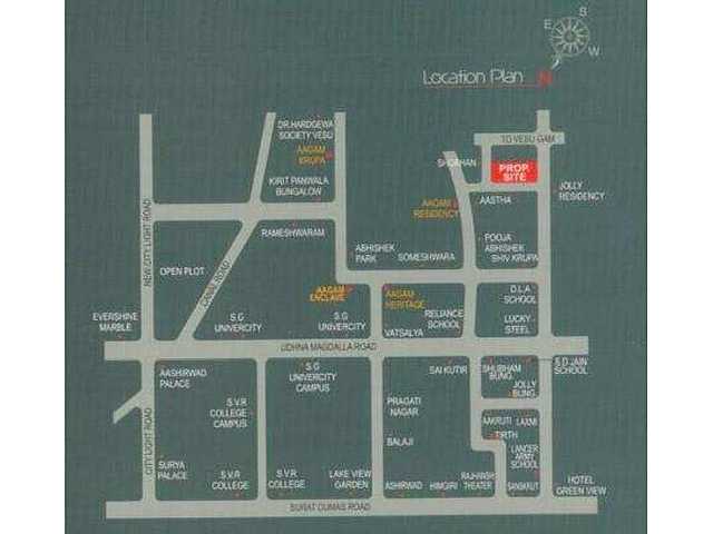 Aagam Arcade Vesu, Surat | Resale Price List & Brochure