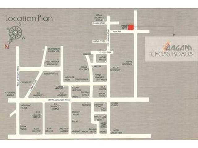 Aagam Cross Roads New City Light, Surat Resale Price List, Brochure ...