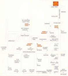 Aagam Group Surat Aagam Shopping World Map - Vesu, Surat Location Map
