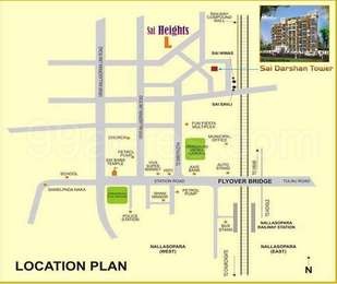 Sai Darshan Developers Sai Darshan Tower Map - Nalasopara West, Mumbai ...
