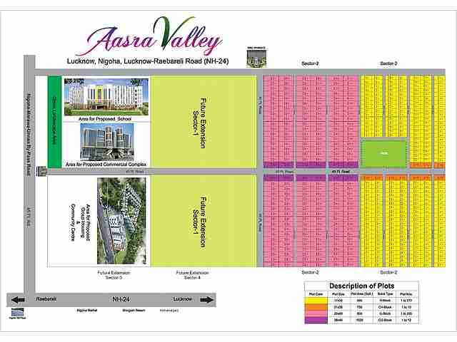 Aasra Valley Lucknow, Nigoha Resale Price List, Brochure, Floor Plan ...