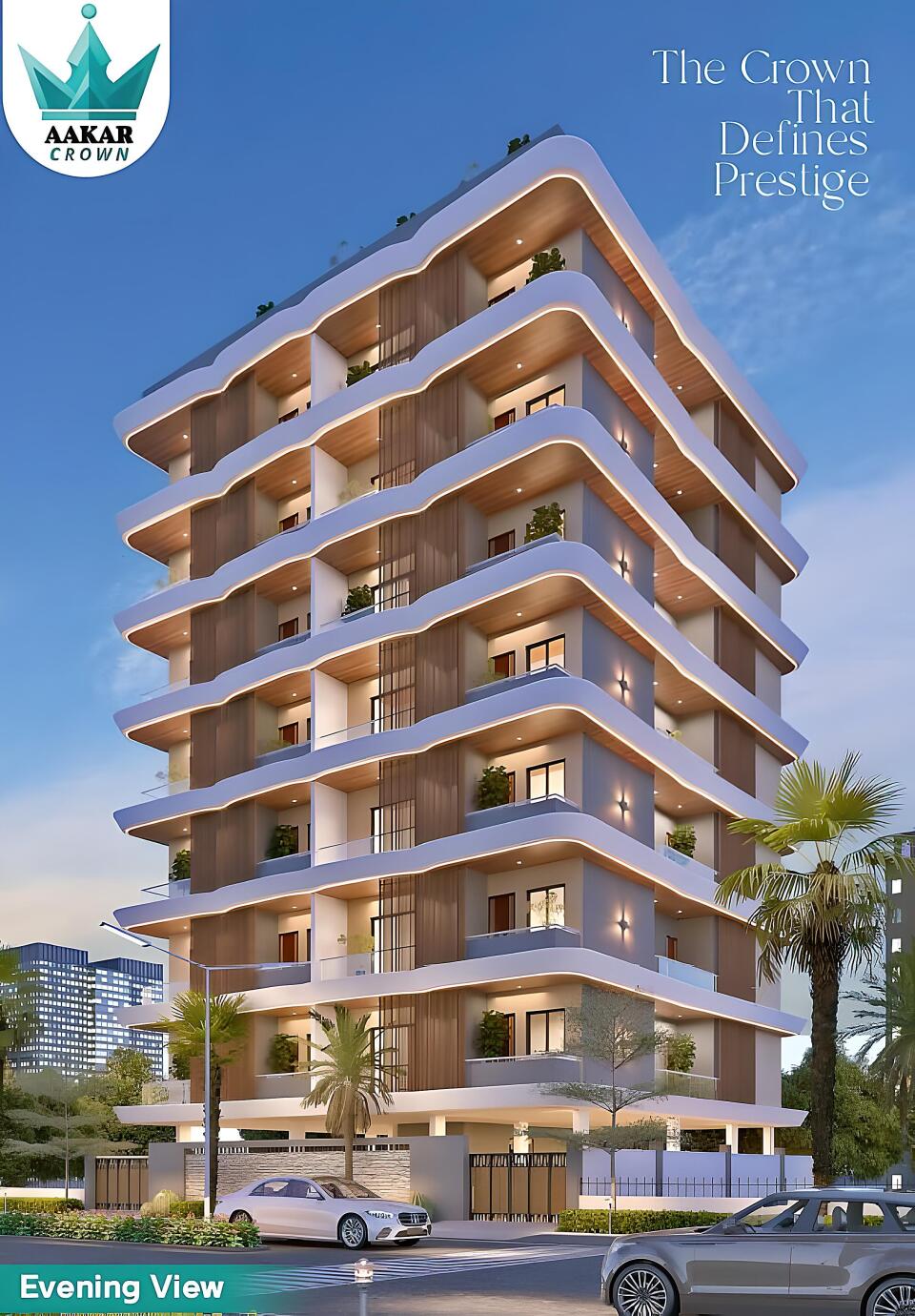 Aakar Crown Ramna Maroti Nagar, Nagpur | Price List & Brochure, Floor ...