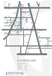 Aakash Group Surat Aakash Expressions Map - VIP Road Vesu, Surat ...