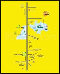 Aakriti Niwas Map - Phanda Kala, Bhopal Location Map