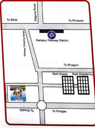 Aarthik Housing Aarthik Shri Sai Ashish Map - Danapur, Patna Location Map