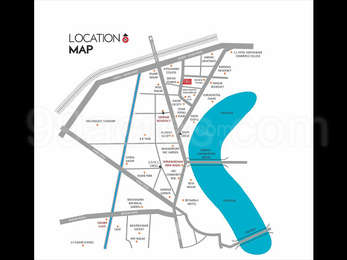 Swayam Group Swayam Bliss Map - Jahangirpura, Surat Location Map
