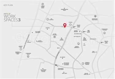 Aaryan Developers Aaryan Workspaces 3 Map - Memnagar, Ahmedabad West Location Map