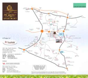 Aashish Developer and Builders Ashish A N Reddy Apartment Map ...