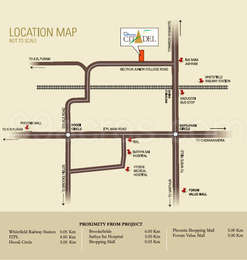 Aashrayaa Projects Builders Aashrayaa Citadel Map - Whitefield ...