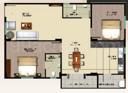 Aashrayaa Projects Builders Aashrayaa Serenity Floor Plan - Aashrayaa ...