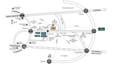 Aashvi Vijetha LLP Aashvi Urban Habitat Map - Nagole, Hyderabad ...
