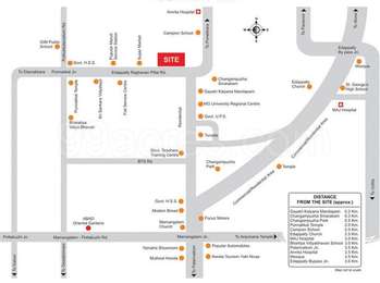 ABAD Builders ABAD Olympus Map - Edapally, Kochi Location Map