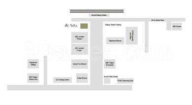 ABC Properties ABC Tiara Map - Pradhikaran, Nigdi, Pune West Location Map