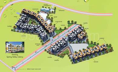 2 BHK Apartment / Flat for sale in Asnani Spring Valley Dew Katara ...