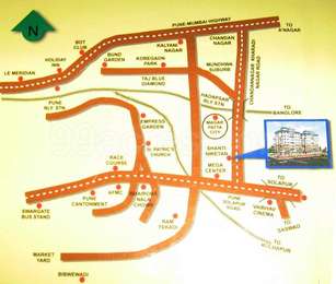 Abhiditya Construction Abhiditya Shanti Niketan Map - Hadapsar, Pune ...