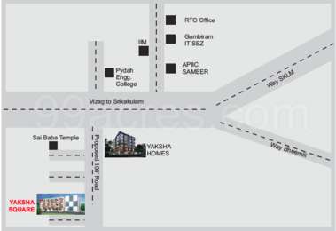 Abhilash Constructions Visakhapatnam Abhilash Yaksha Square Map ...