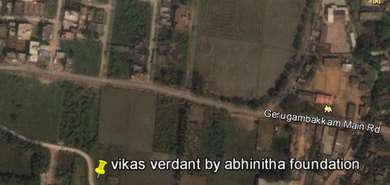 Abhinitha Foundations Builders Abhinitha Vikas Verdant Map ...