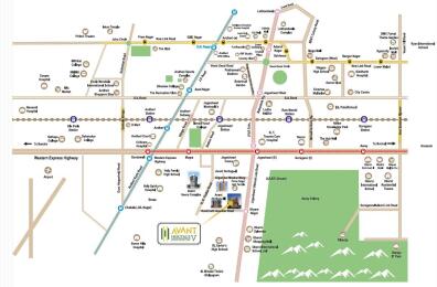 Abhishek Properties Avant Heritage 5 Map - Jogeshwari East, Mumbai ...