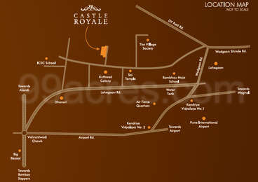 Urban Group and Pradeep Group Castle Royale Map - Kutwal Colony ...