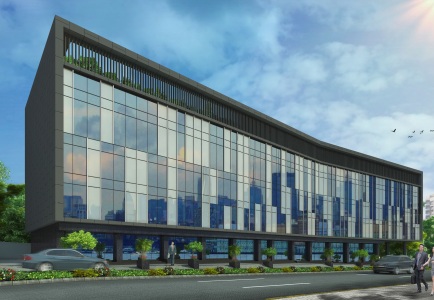 Bare shell Office Space in ABIL Imperial Baner Pune - 666 Sq. Ft.