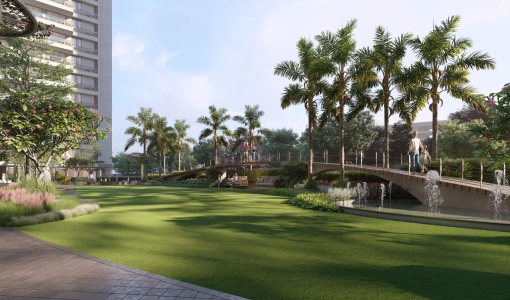 3 BHK Apartment / Flat for sale in Dev Aashish The Gate Koba Raysan ...