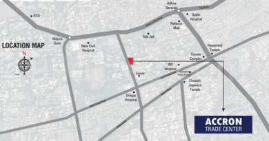 Accron Infra And Consultancy Accron Trade Center Map - Majura Gate ...