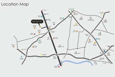 Jhamtani Realty Jhamtani Ace Almighty Map - Bhumkar Nagar, Wakad ...