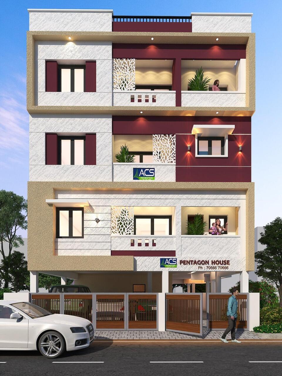 ACS Pentagon House Kundrathur, Chennai | Price List & Brochure, Floor ...