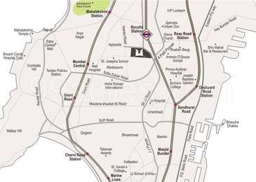 Adani Realty and Marathon Realty Monte South Map - Byculla, Mumbai ...