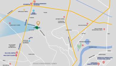 Archway by Adani Realty Map - Jagatpur, Ahmedabad North Location Map