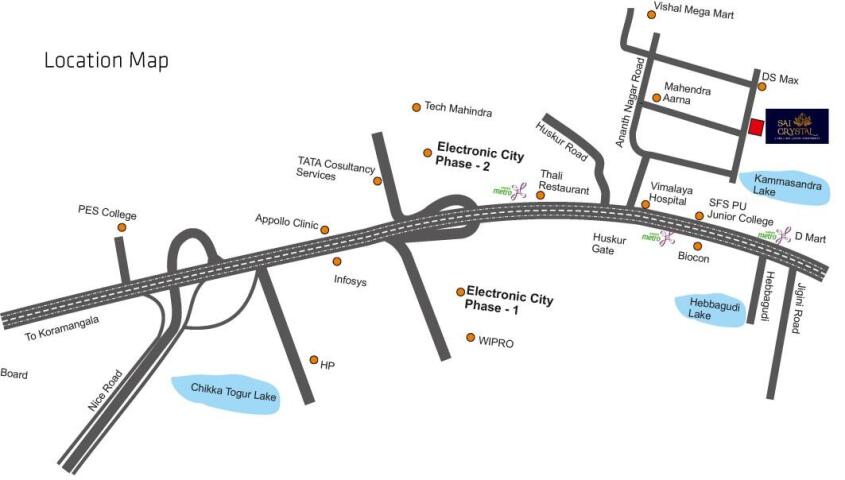 Adarsh Sai Crystal Electronic City, Bangalore | Price List & Brochure ...