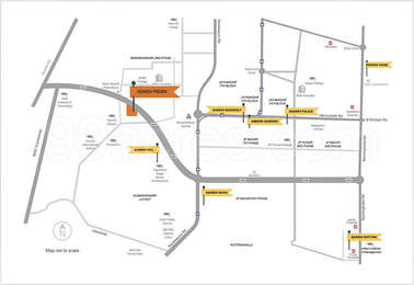 Adarsh Group Adarsh Rhythm Map - Sahyadri Layout, Bannerghatta Road ...