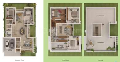 4 BHK House / Villa for sale in Adarsh Sanctuary Sarjapur Road ...