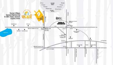 Addor Swayam Map - Sanand, Ahmedabad West Location Map