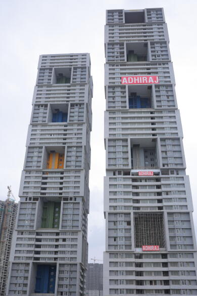 2 BHK / Bedroom Apartment / Flat for rent in Adhiraj Samyama City ...